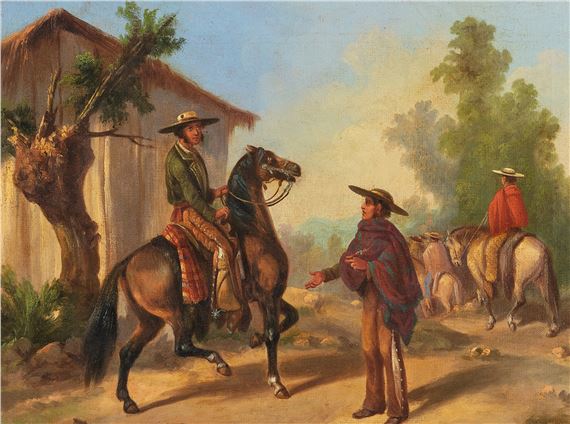 Manuel Serrano | Chinacos (Circa 1850) | MutualArt