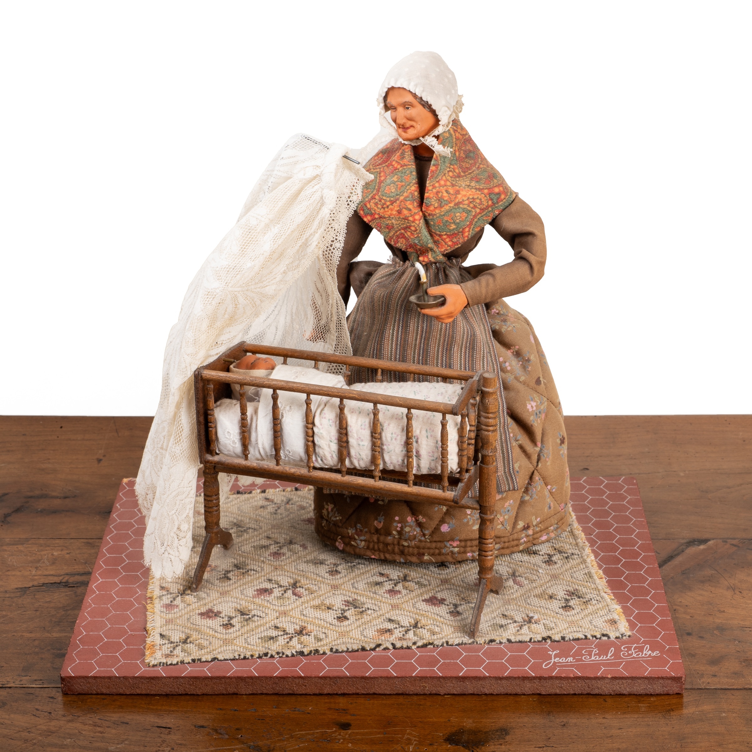 Jean-Paul Fabre | Rocking baby automaton | MutualArt