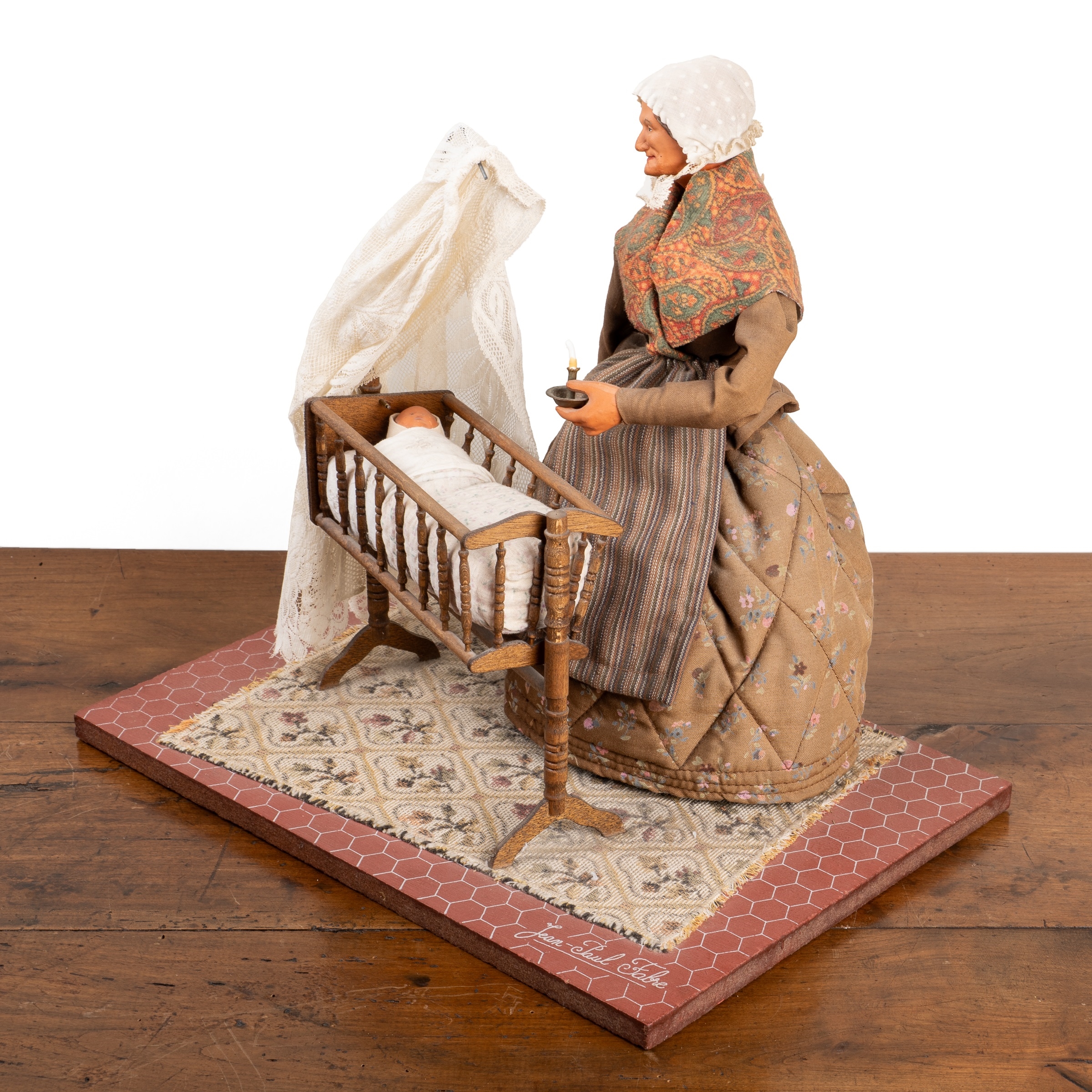 Jean-Paul Fabre | Rocking baby automaton | MutualArt