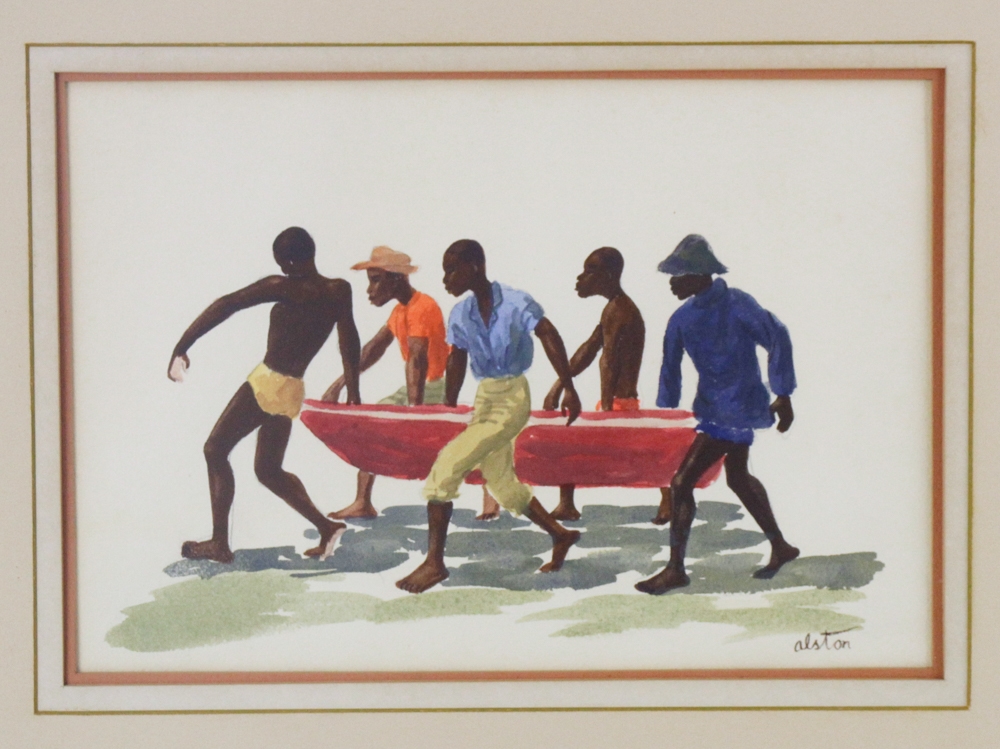 Charles Alston | Putting in the Boats | MutualArt