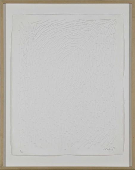 Günther Uecker | Strömung III (2005) | MutualArt
