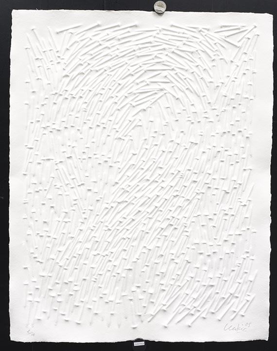 Günther Uecker | Strömung III (2005) | MutualArt