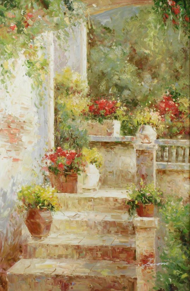 Diane Maxey | Steps of Provence | MutualArt