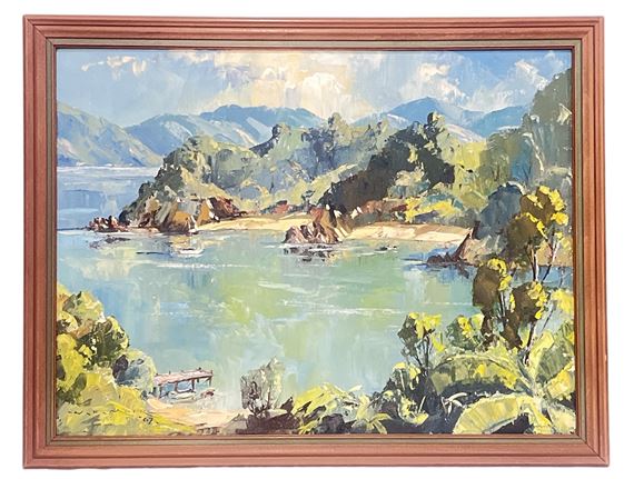 William Francis Moore | A WILLIAM FRANCIS MOORE Impressionist Landscape ...