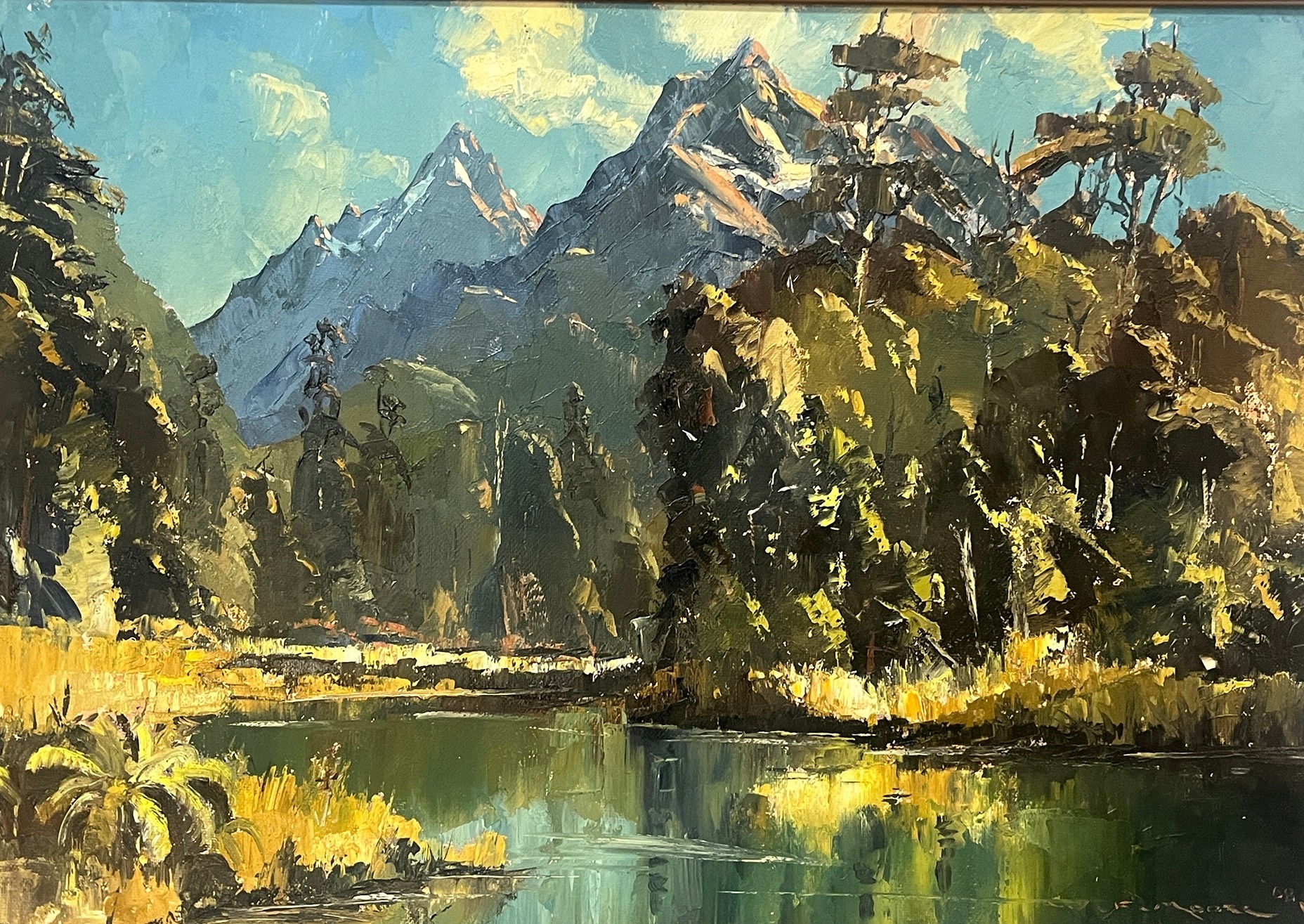 Charlotte | A WILLIAM FRANCIS MOORE Impressionist Oil Painting | MutualArt