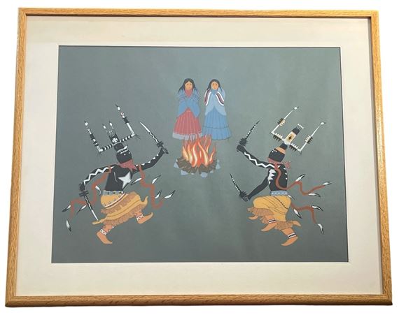 Allan Houser | Apache Dancer (1952) | MutualArt