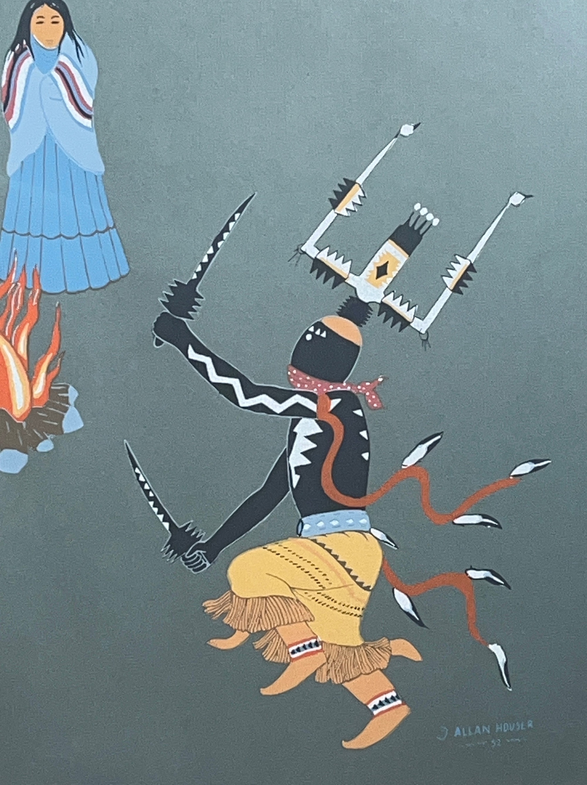 Allan Houser | Apache Dancer (1952) | MutualArt