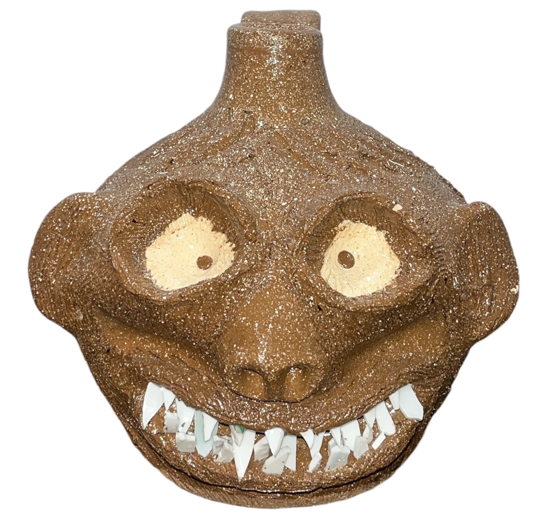 Dale Costner | A Rare Signed DALE COSTNER Folk Art Face Jug | MutualArt