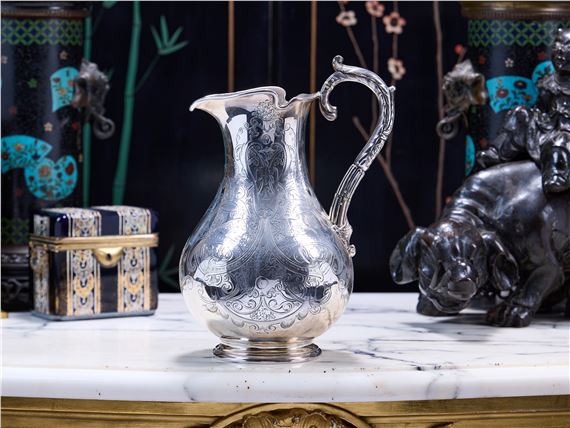 Robert Hamilton | A 19TH CENTURY STERLING SILVER WATER PITCHER, C1859 ...