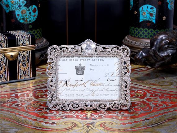 William Comyns & Sons | A LATE 19TH CENTURY STERLING SILVER PHOTOGRAPH ...