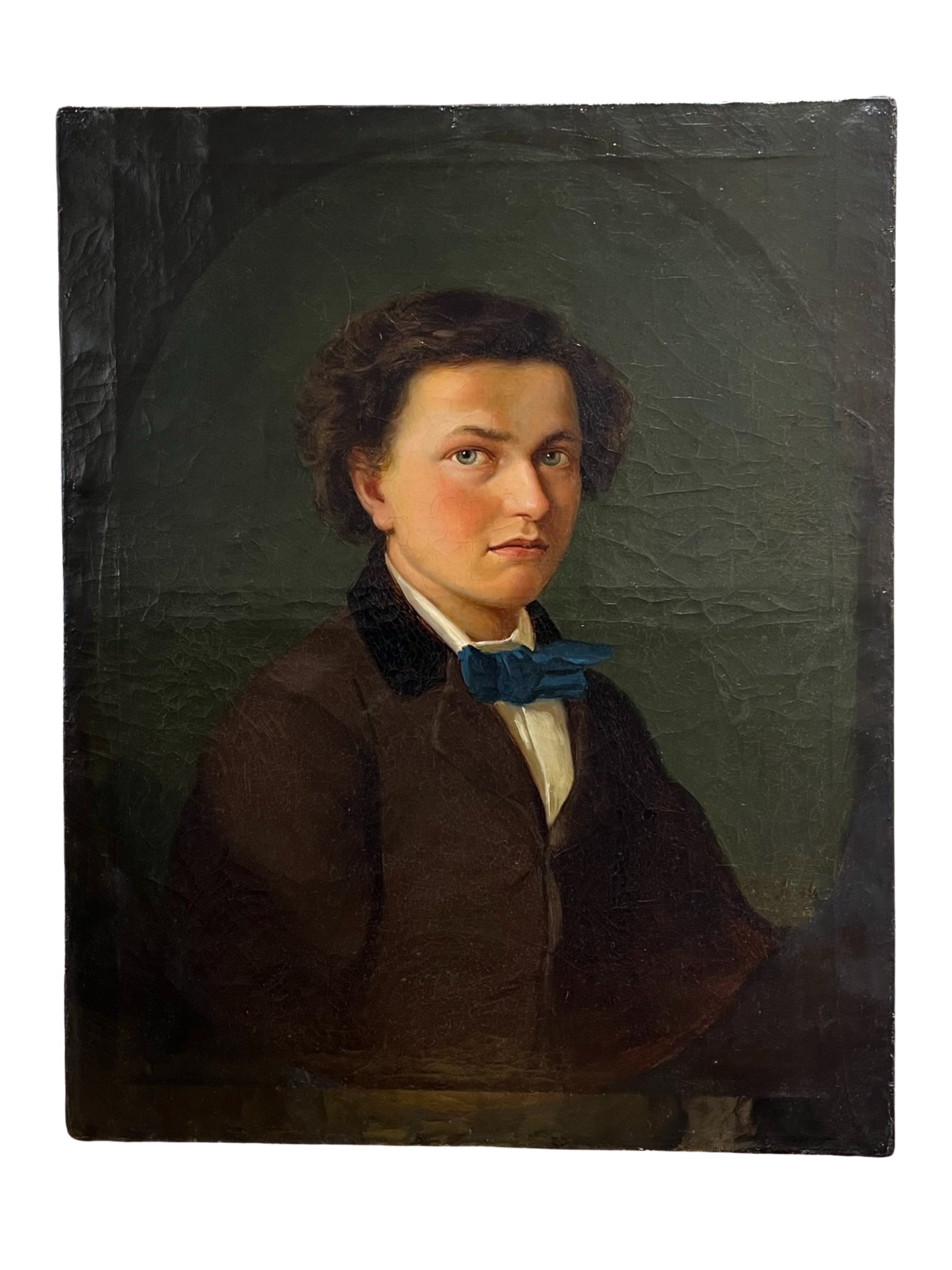 E. Birck | E. BIRCK (19TH CENTURY AMERICAN SCHOOL): PORTRAIT OF A YOUNG ...