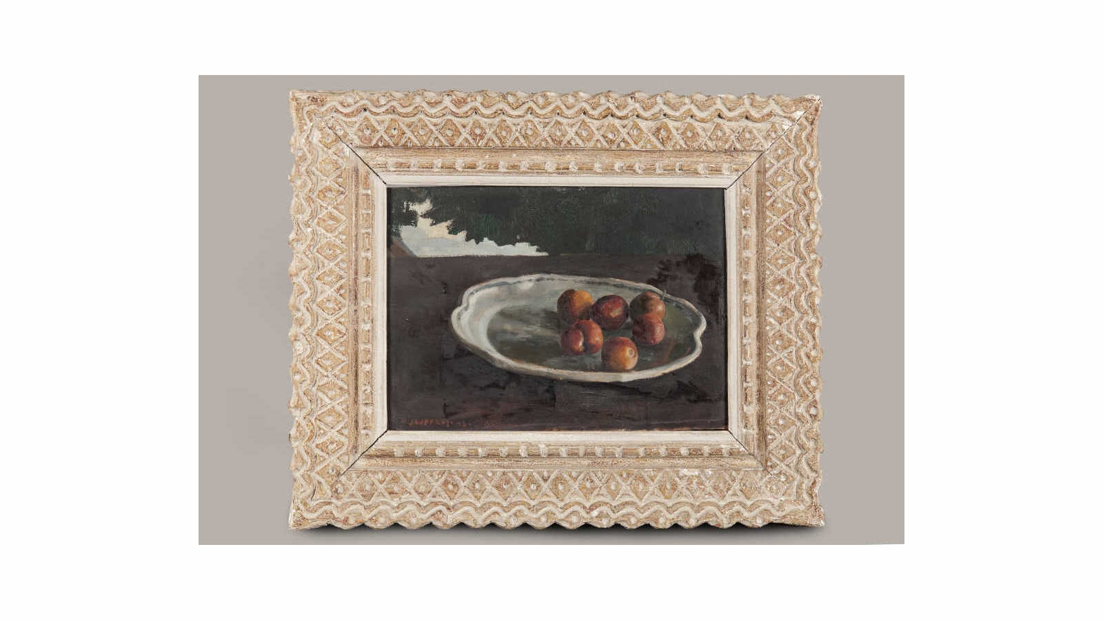Pierre Jouffroy | Pierre JOUFFROY (1912-2000). Plat aux prunes. 1945 ...
