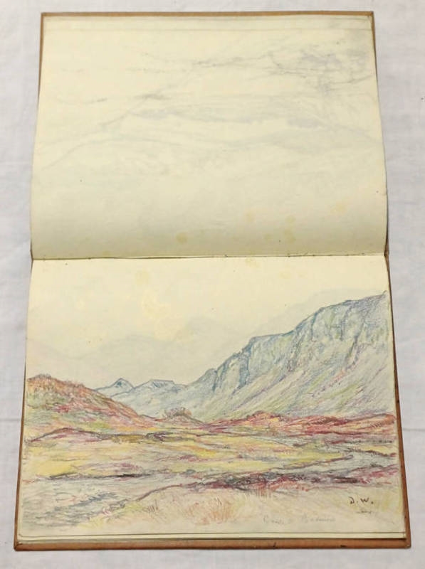 David Waterson | David waterson artist sketchbook of st andrews | MutualArt