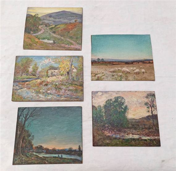 David Waterson | river esk | MutualArt