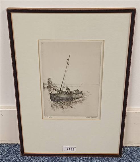 Henry Jackson Simpson | Jackson simpson 'the dinghy' signed in pencil ...