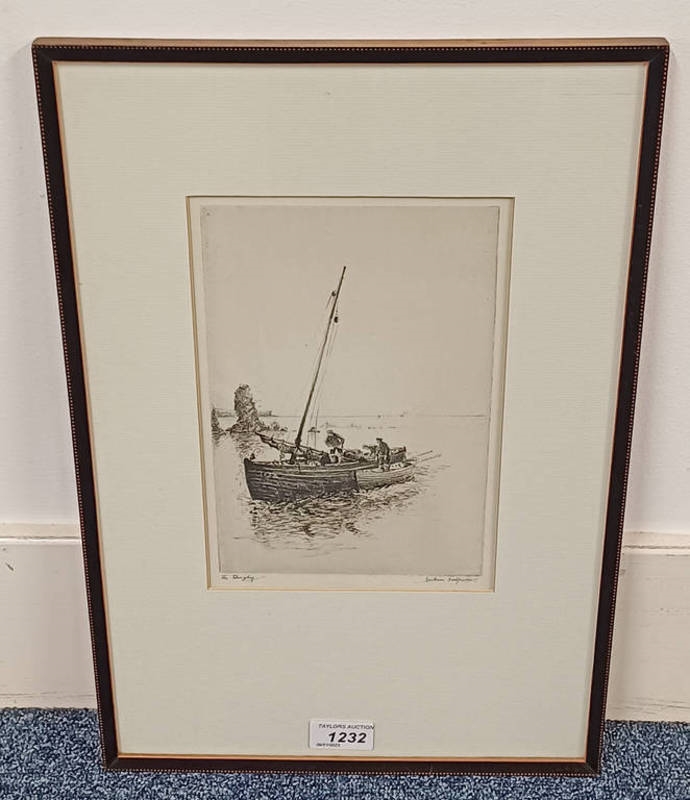 Henry Jackson Simpson | Jackson simpson 'the dinghy' signed in pencil ...