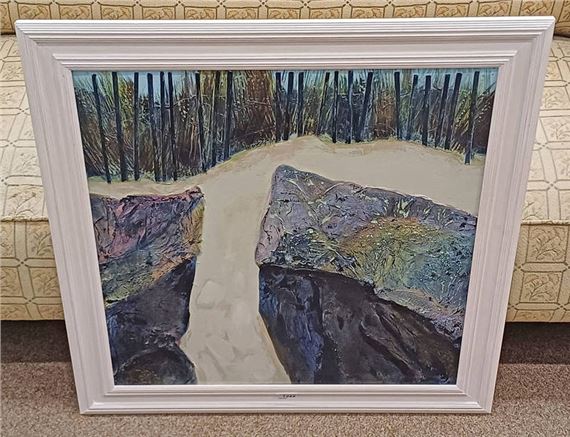 Fiona Macleod | 'big dark rocks ii' | MutualArt