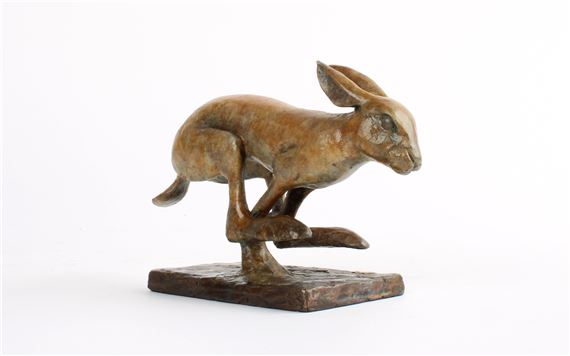 Elfyn Roberts | Running Hare (1950s) | MutualArt