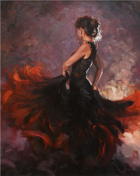 Mark Spain | Flamenco Dancer | MutualArt