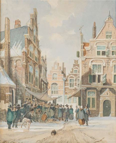 Franciscus Lodewijk van Gulik | Stadsgezicht | MutualArt