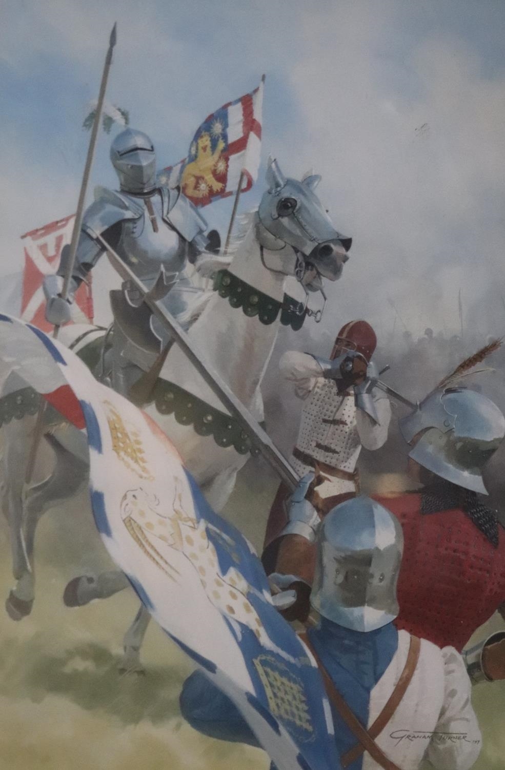 Graham Turner | Medieval Soldier in a Battle (1639) | MutualArt