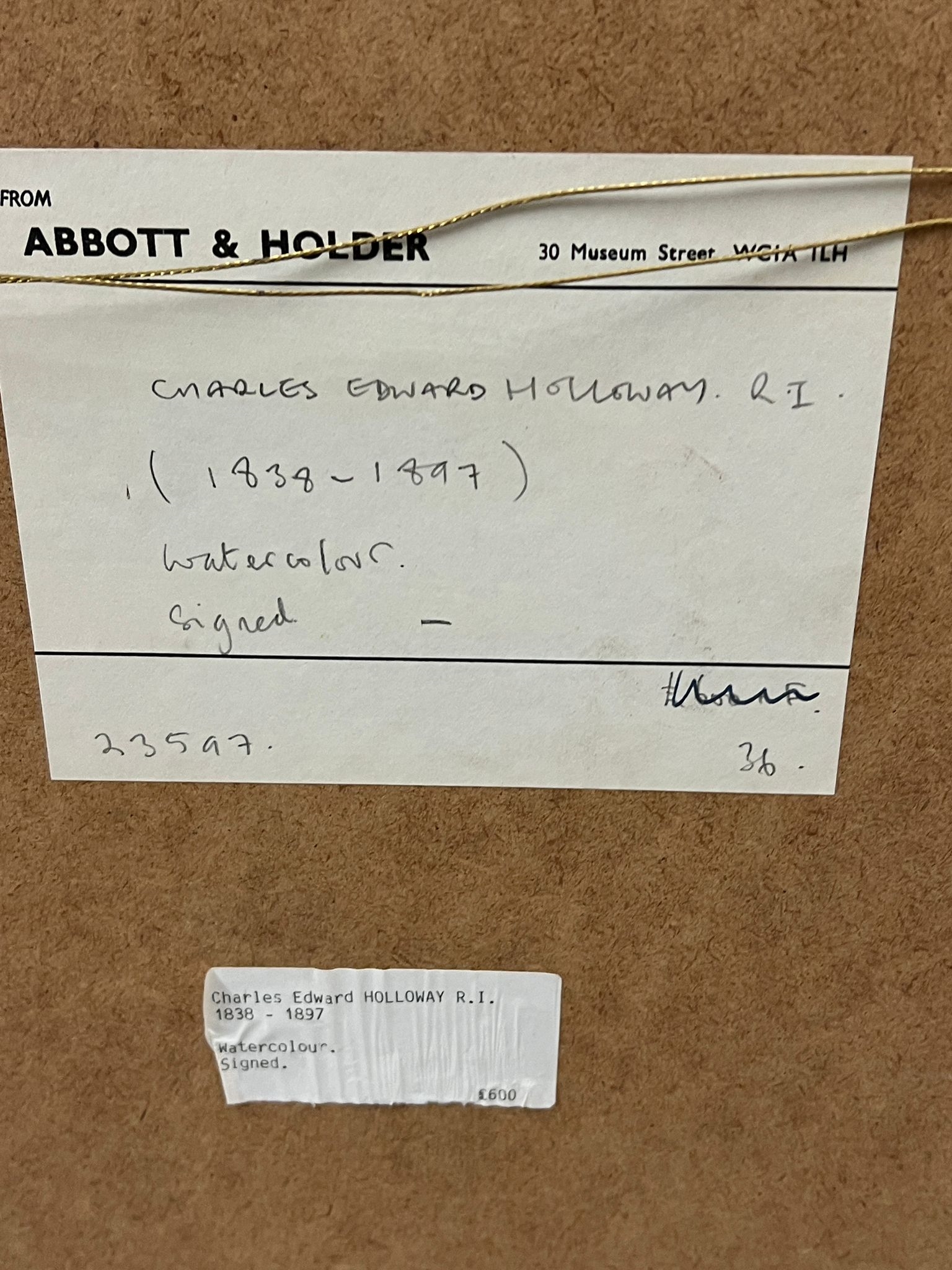 Charles Edward Holloway | English cottage by Charles Edward Holloway R ...