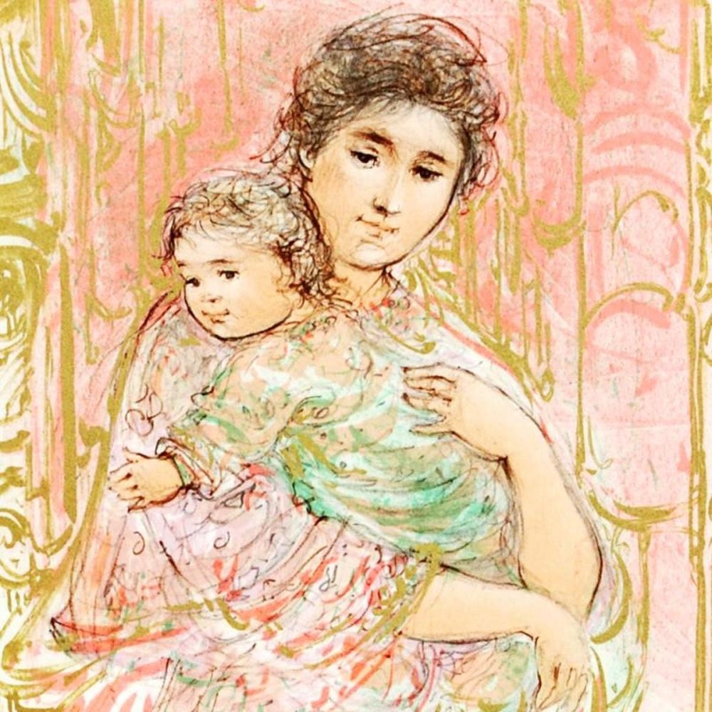 Edna Hibel | Numbered and Hand Signed with Certificate of Authenticity ...
