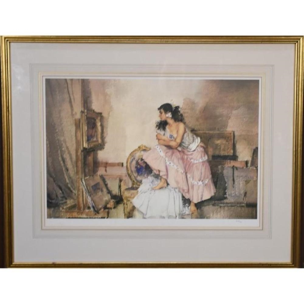 William Russell Flint | The Spanish Model | MutualArt