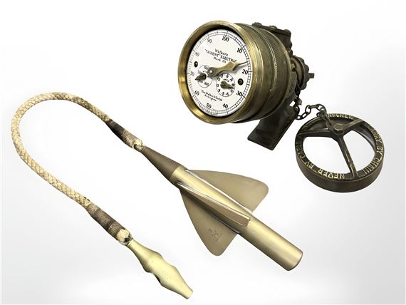 Thomas Walker | A brass-cased Walker's Trident Electric Mark III ship's ...