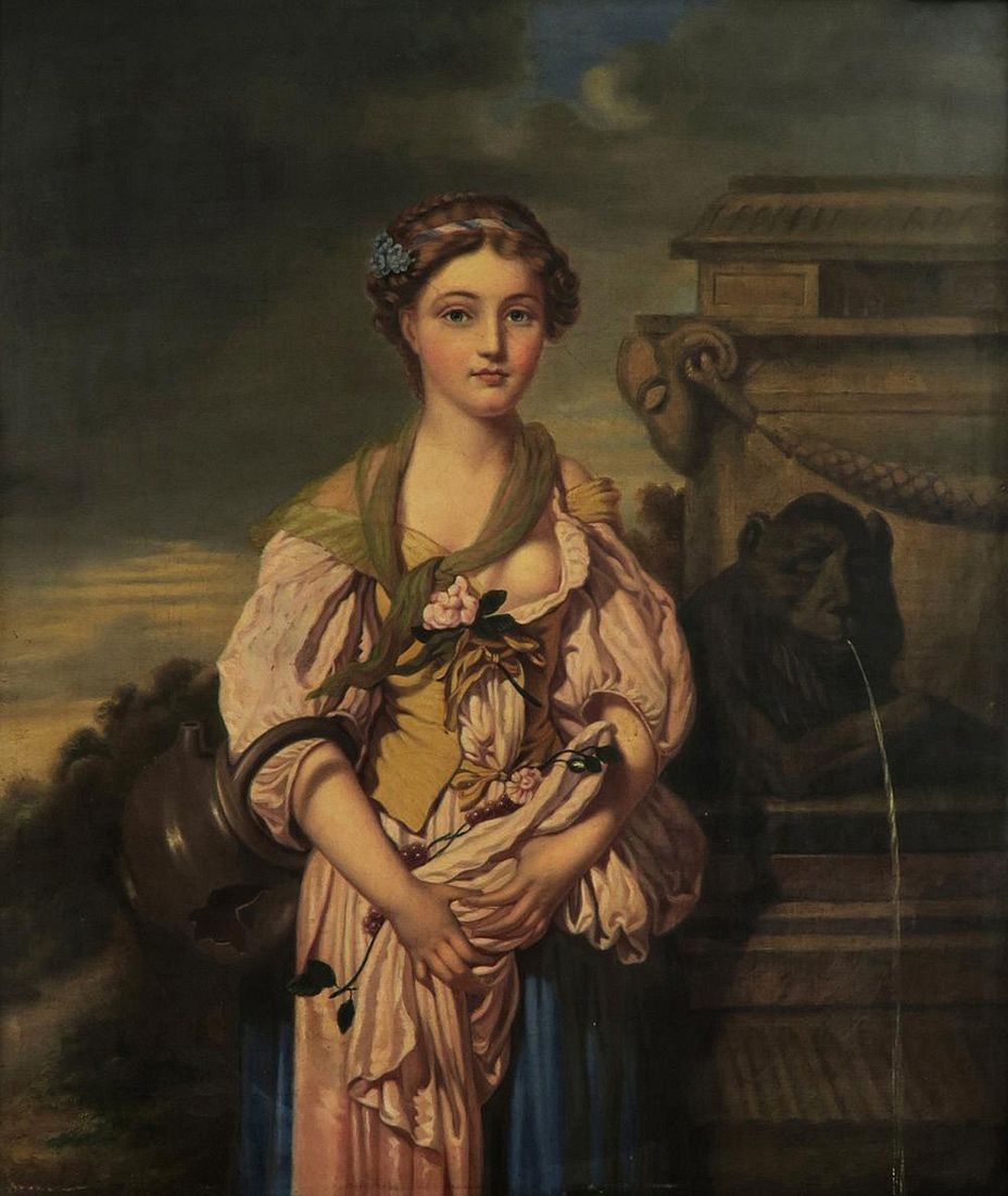 French School, 19th Century | Fine 19th C. French School Oil on Canvas ...