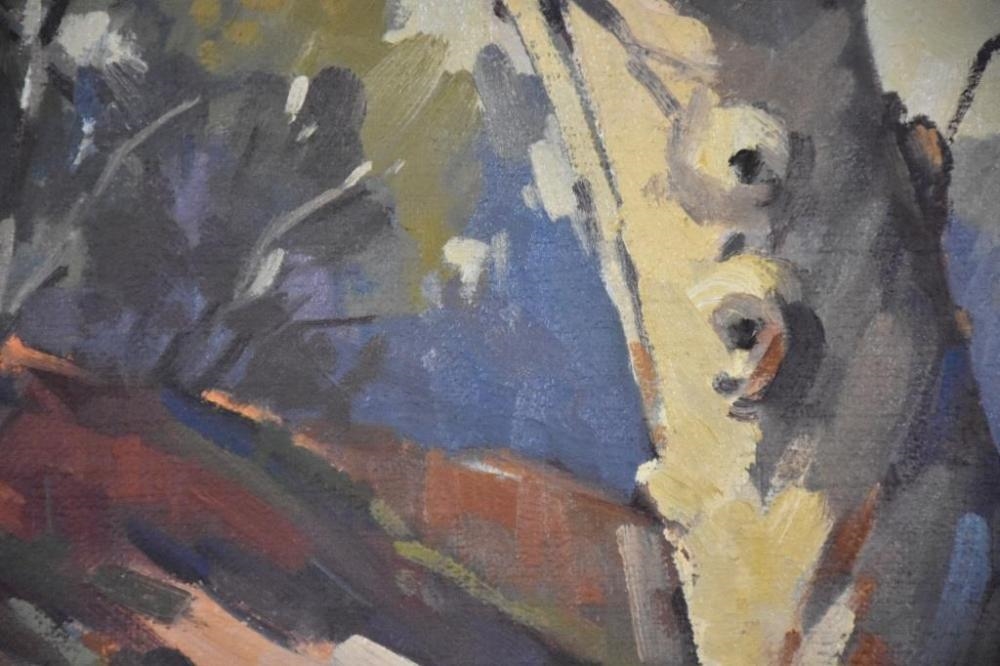 John Duncan Firth | The river gum in landscape | MutualArt