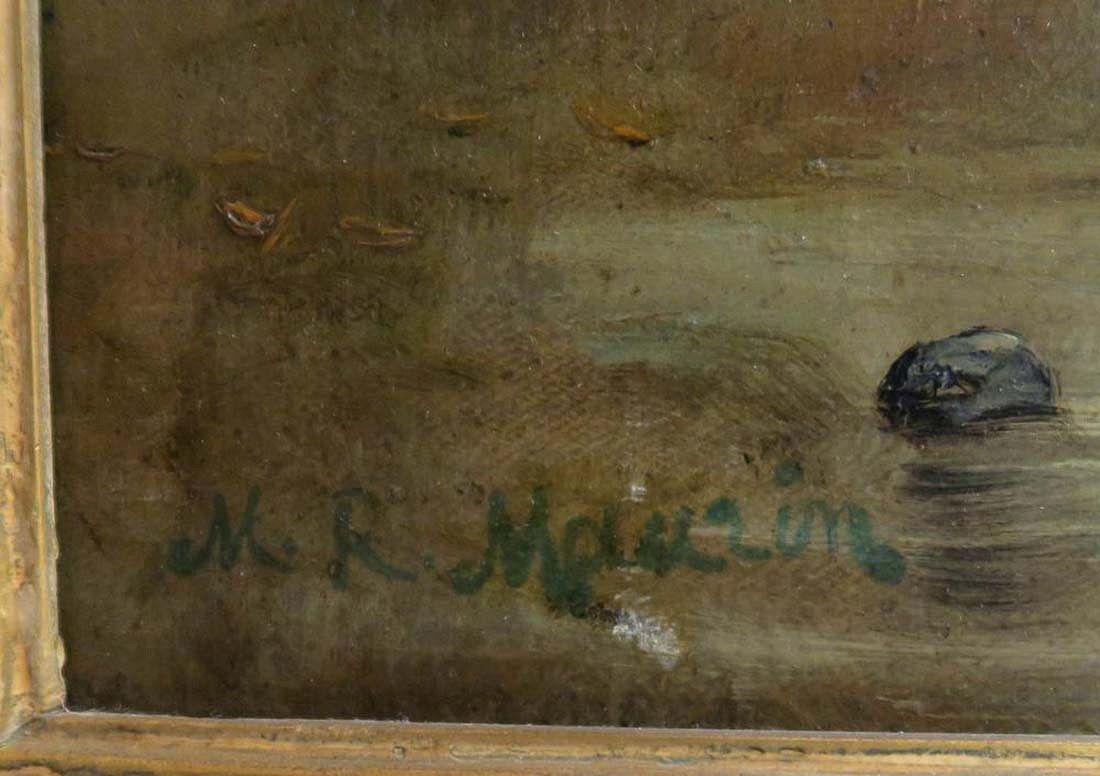 French School, 19th Century | 19th C. French Oil on Board Painting by ...