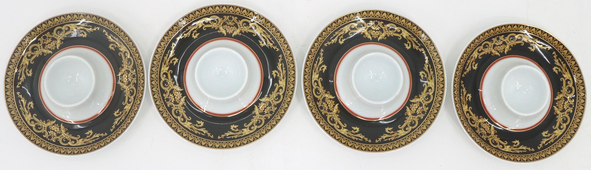 Rosenthal | 4) Rosenthal Versace Medusa Egg Plates (1993) | MutualArt