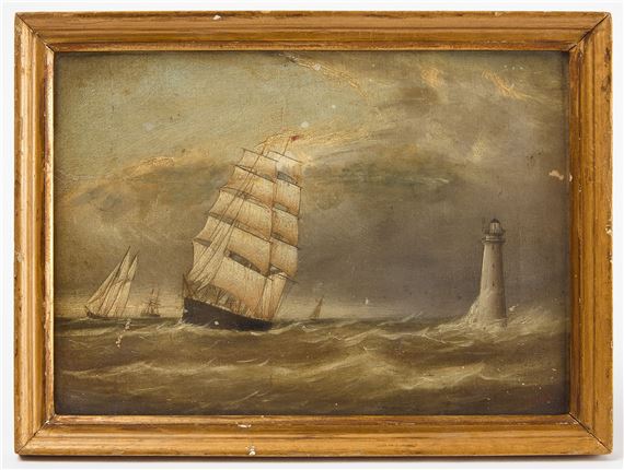 Clement Drew | Seascape (Circa 1860) | MutualArt
