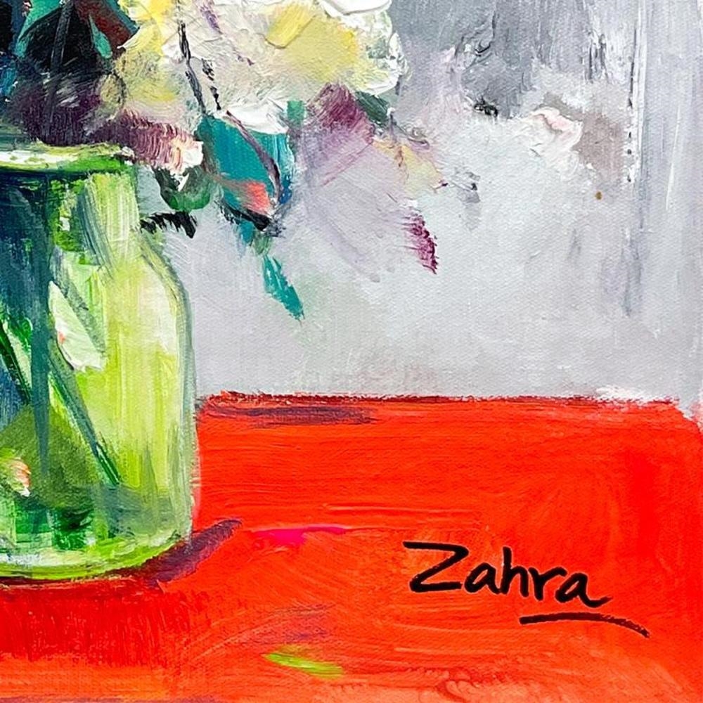 Zahra | Zahra, Original Acrylic Painting on Canvas (24 x 20), Hand ...