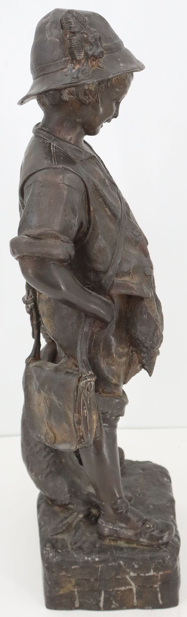 Auguste Moreau | After Auguste Moreau Bronze Boy Hunter (Circa 20th ...