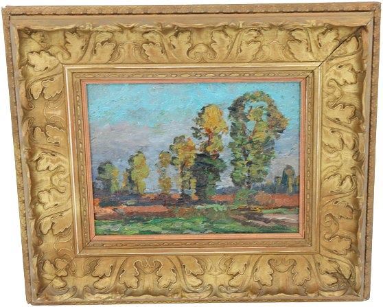 Paul Feron | Paul Feron (20th C) French, Double Sided Painting | MutualArt