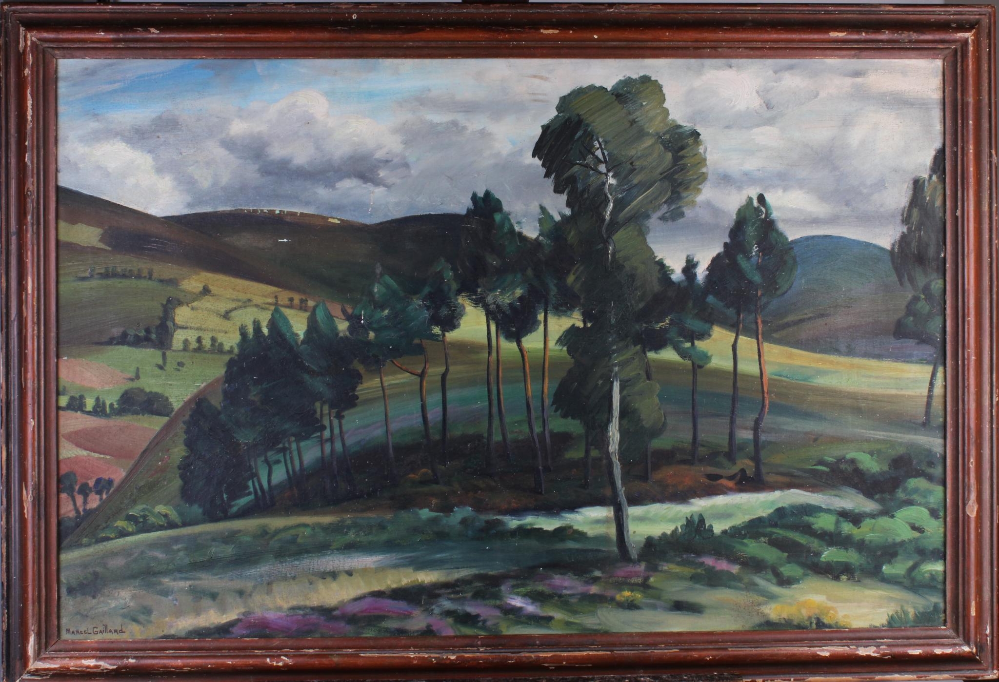 Marcel Gaillard | Paysage vallonné | MutualArt