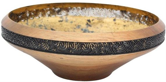 Thomas Whistance | Thomas Whistance Black Walnut Bowl (1944) | MutualArt