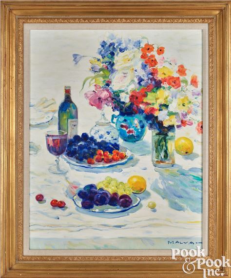 Omar Hamdi Malva | Malva still life | MutualArt
