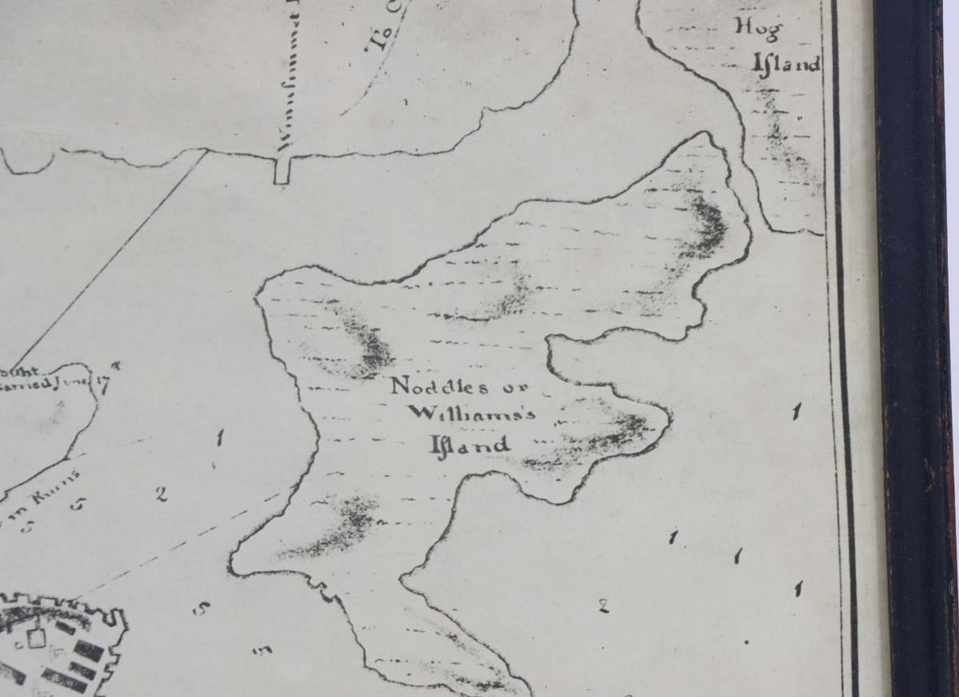 Charles River | Revolutionary War Map of Boston, July 1775 (25) | MutualArt