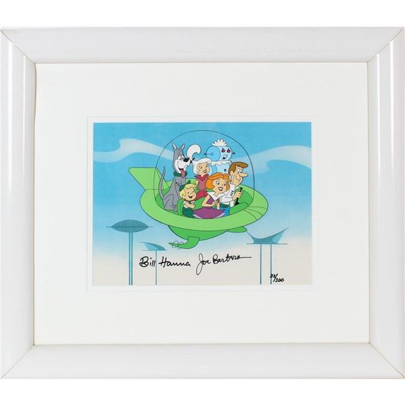 Hanna Barbera | Bill Hanna & Joe Barbera Jetsons Sericel | MutualArt