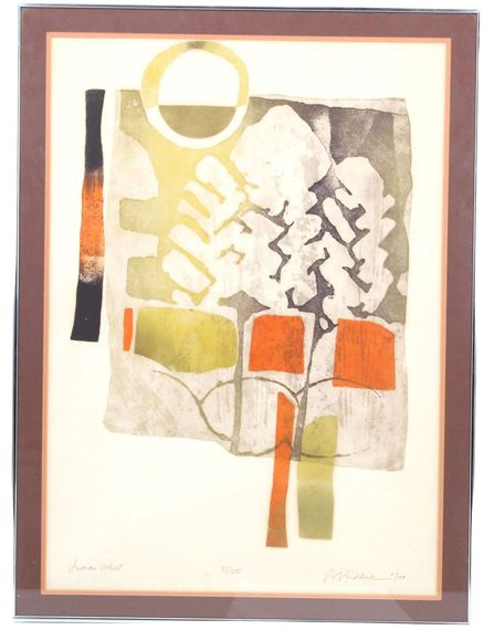 R.S. Riddick | Ron Riddick (American, b. 1952), Indian Wheat (1977 ...