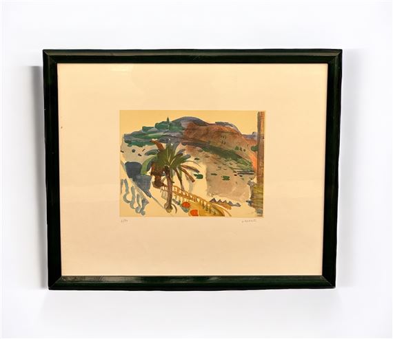 Dina Bellotti | Veduta ligure con palma | MutualArt