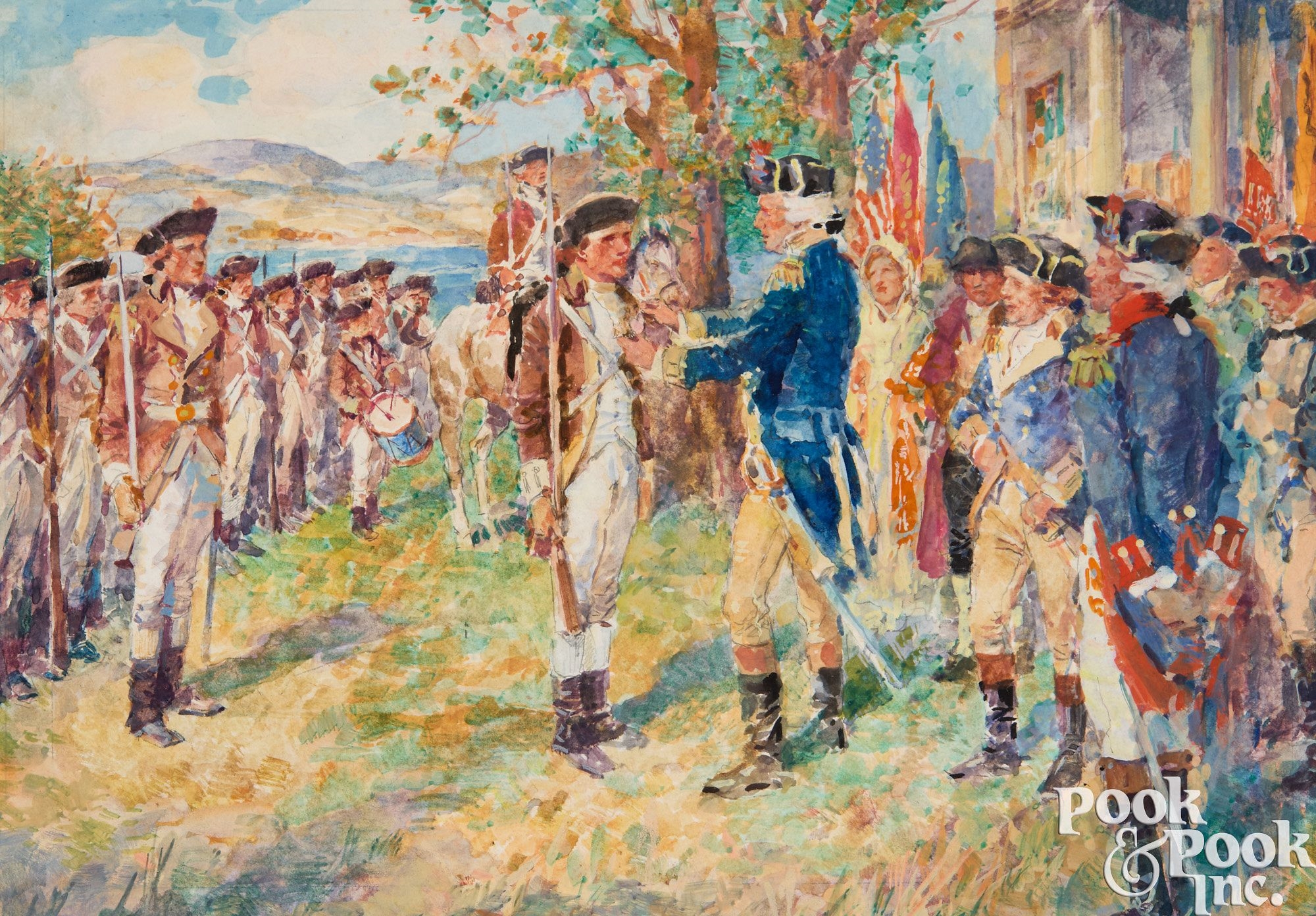 Arthur E. Becher | Order of the Purple Heart with Washington pinning ...