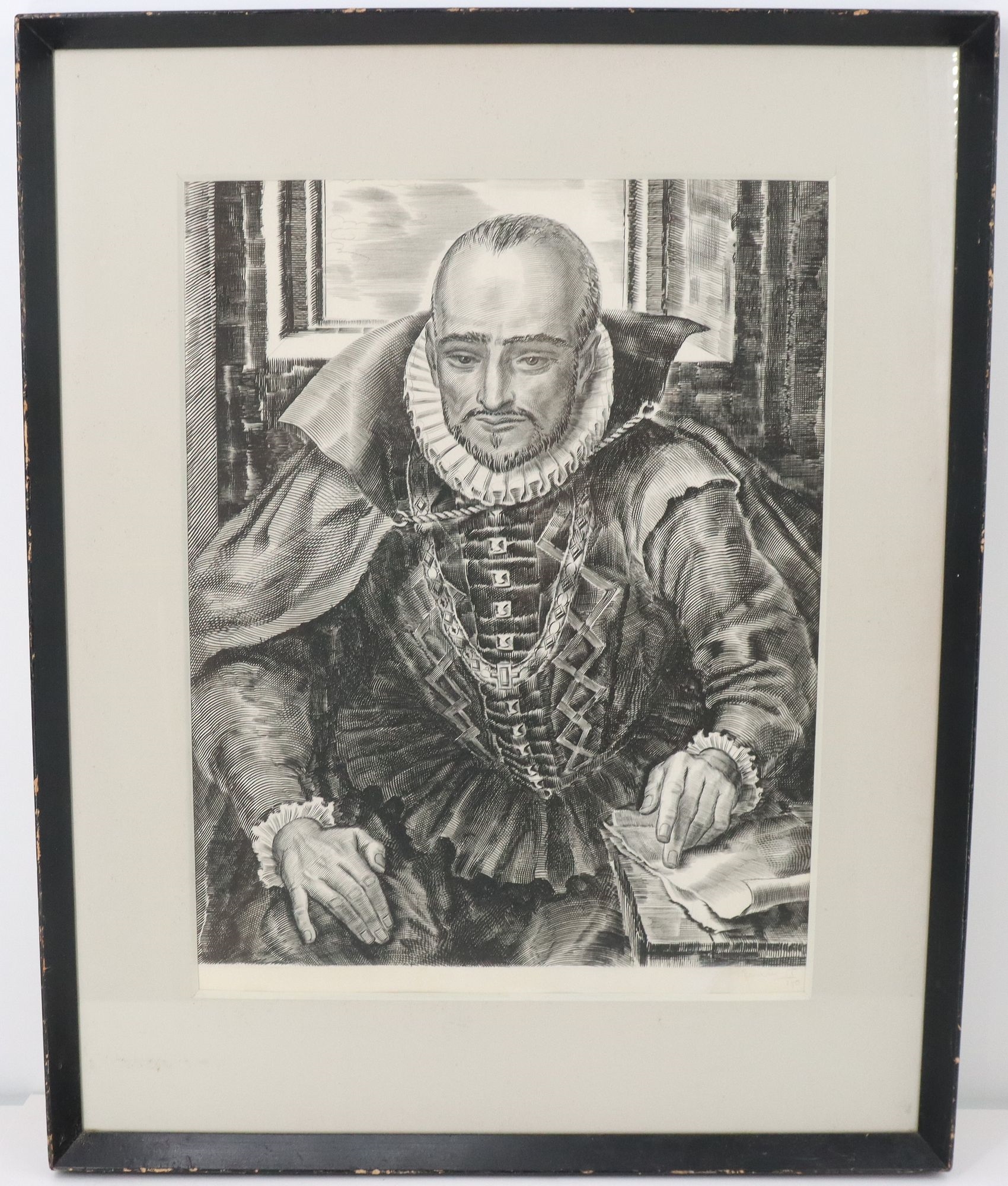 Albert Decaris | Original Engraving of Lord Montague by A. Decaris ...