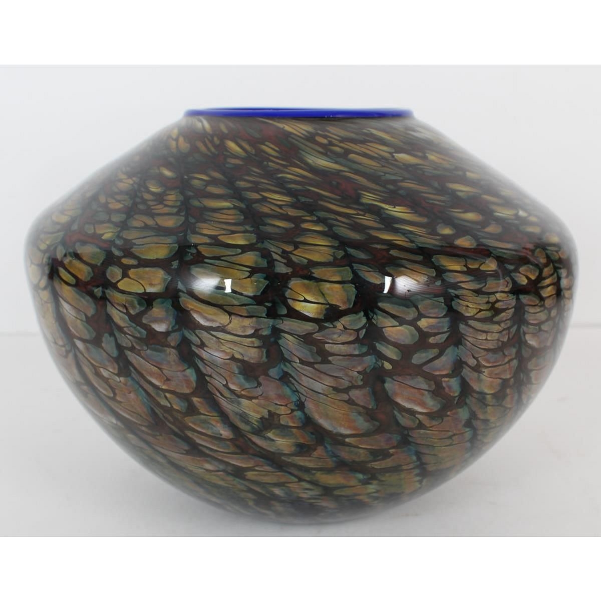 Stephen Gartner | Stephen Gartner & Danielle Blade Art Glass Bowl ...