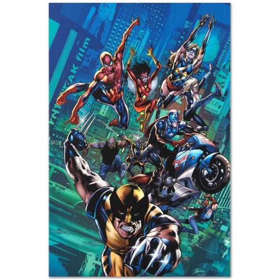 Bryan Hitch | Marvel Comics New Avengers Finale #1 Numbered Limited ...