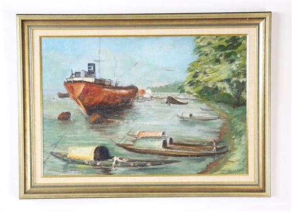 Roland Wakelin | Roland Wakelin- Ships & Boats | MutualArt