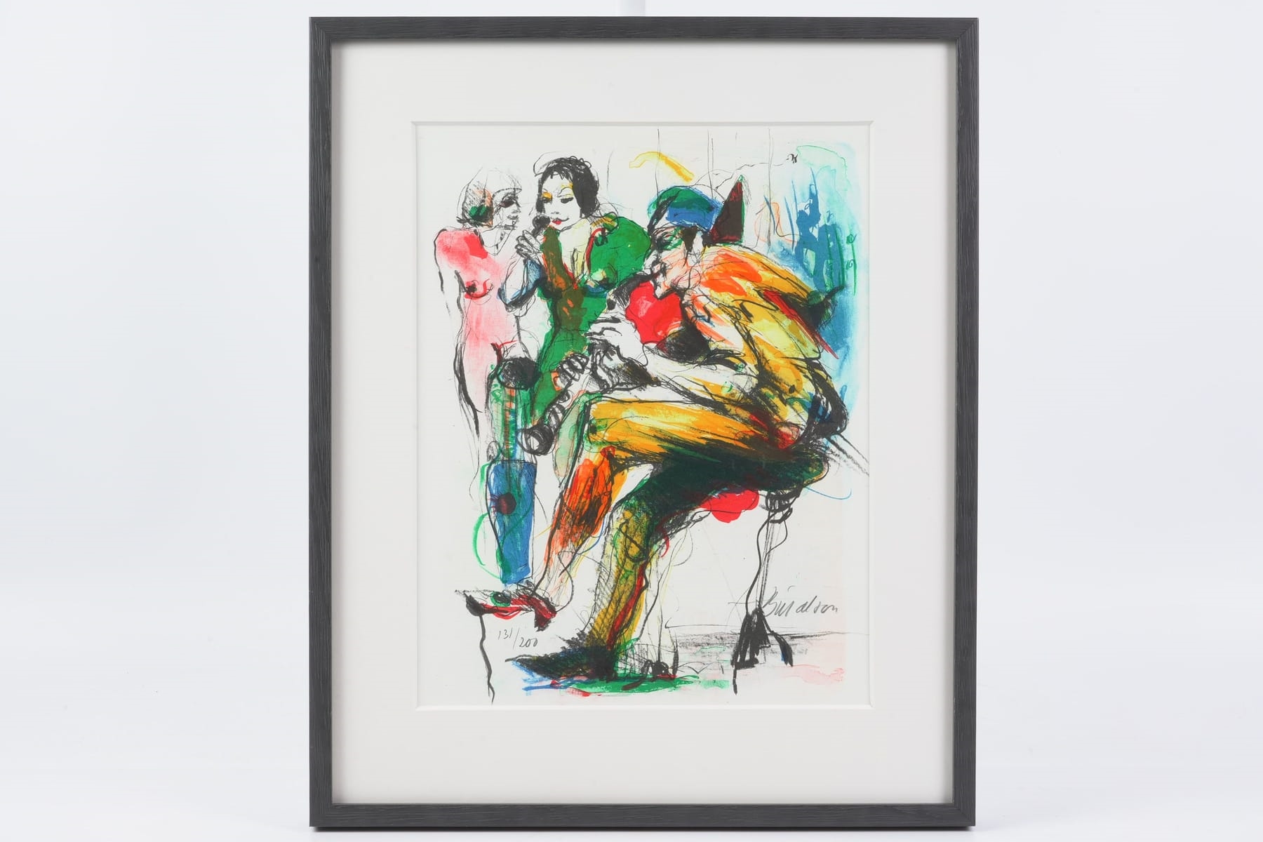 Bill Olson | 630. BILL OLSON (1950), färglitografi | MutualArt